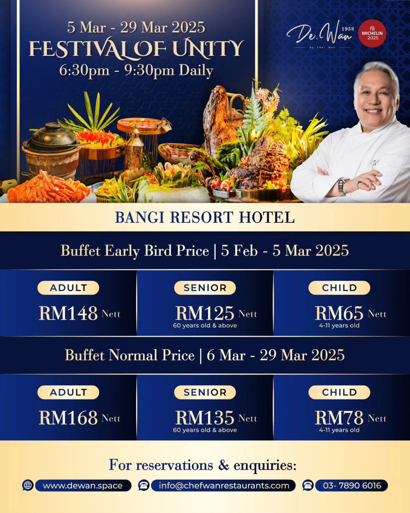 Bufet Ramadan De.Wan 1958 by Chef Wan sedia 180 jenis hidangan - KLHype
